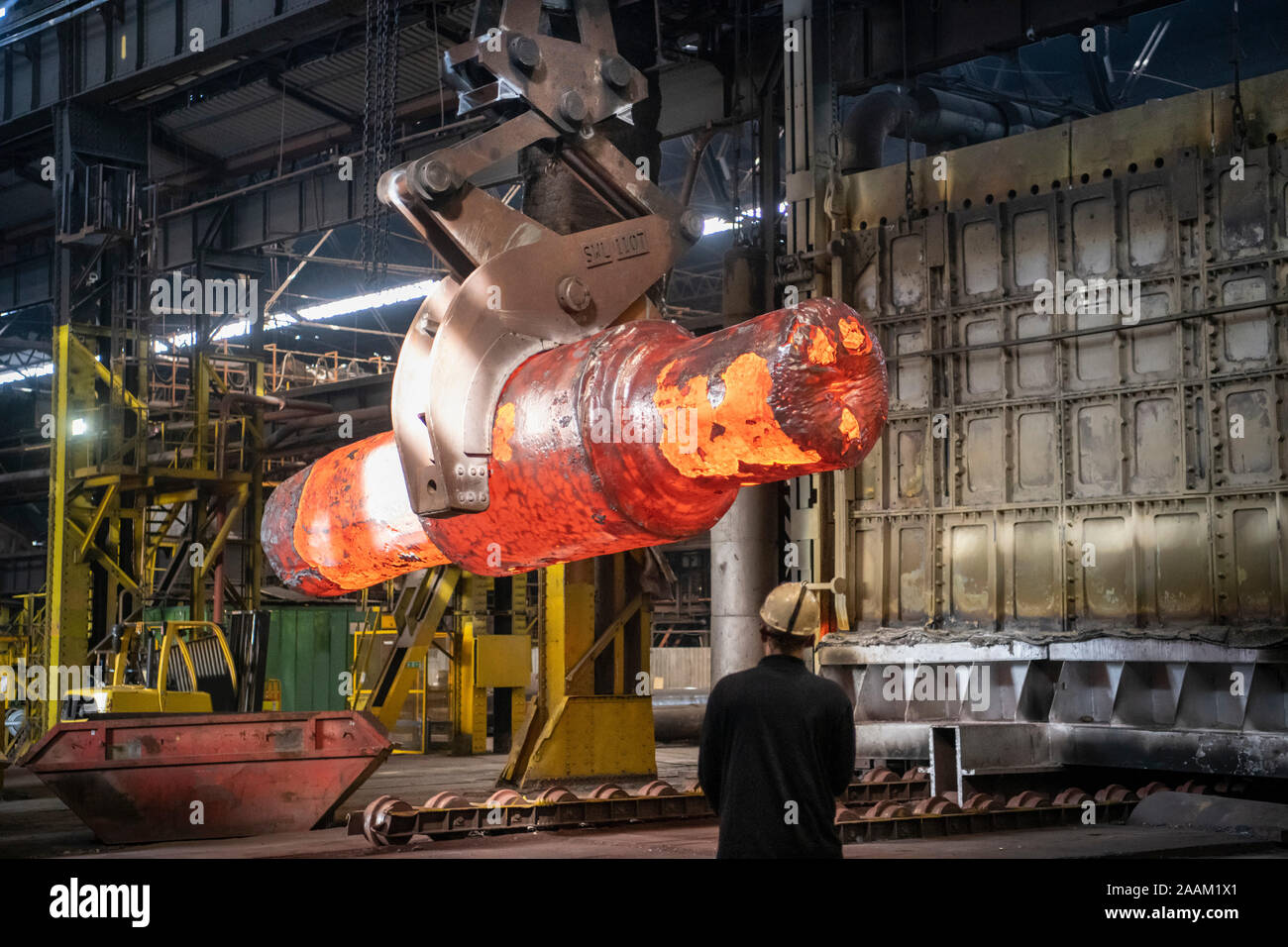 Construction Worker Working Crane High Resolution Stock Photography and ...