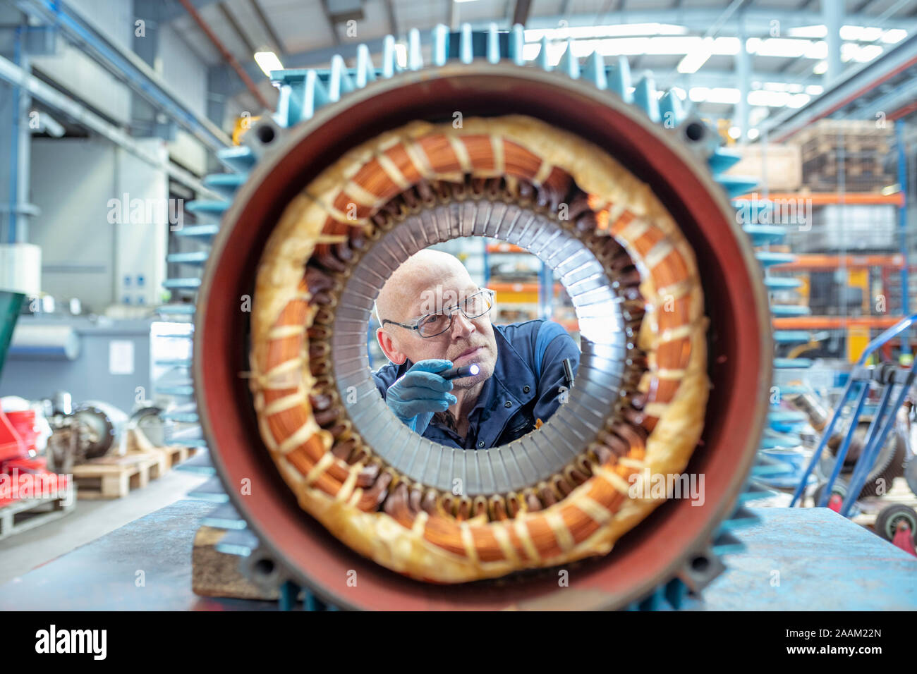 Stator winding hi-res stock photography and images - Alamy