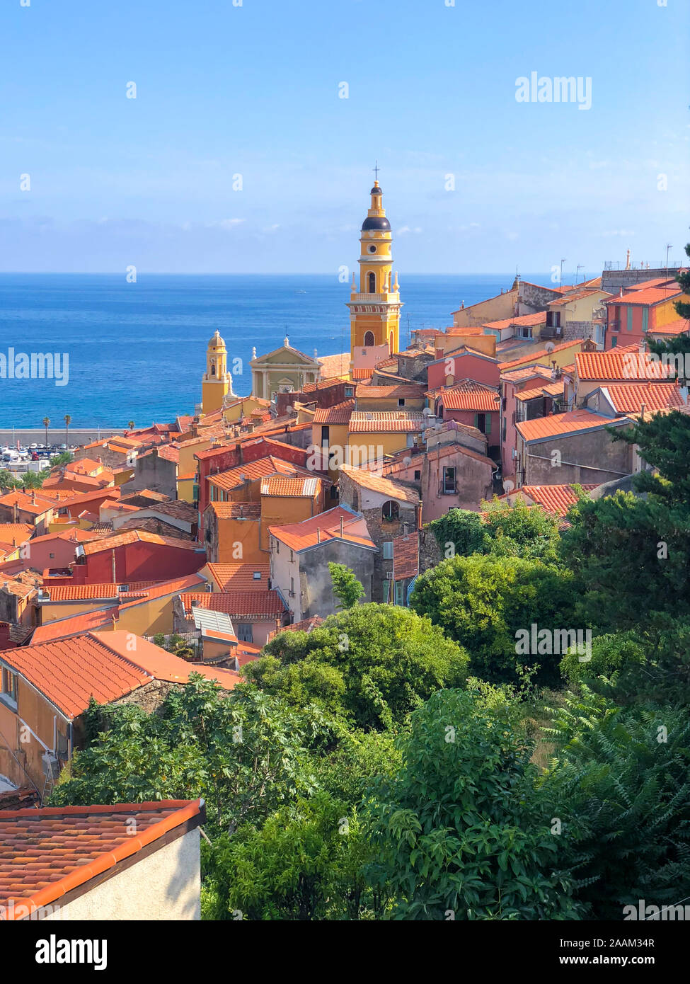 Menton promenade old town hi-res stock photography and images - Alamy