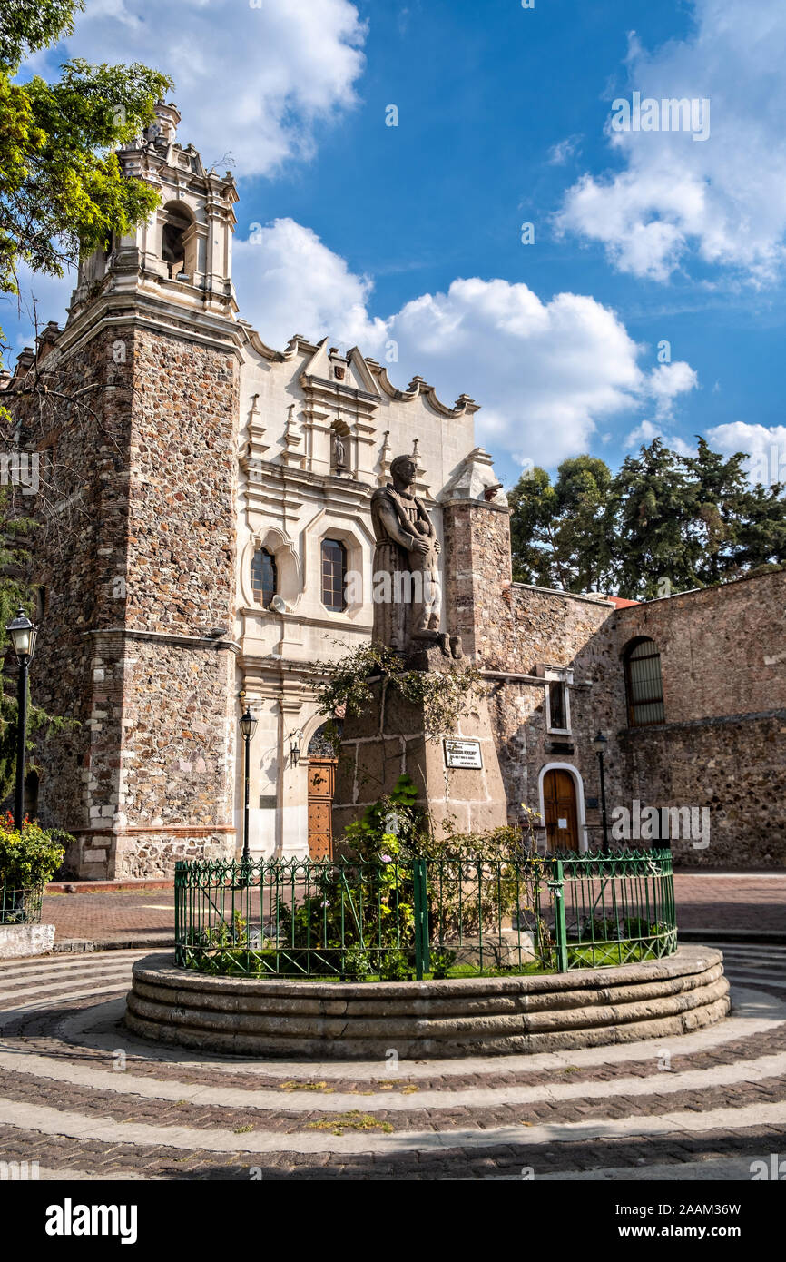 The Church and ex-monastery of San Francisco in Pachuca, Hidalgo State ...