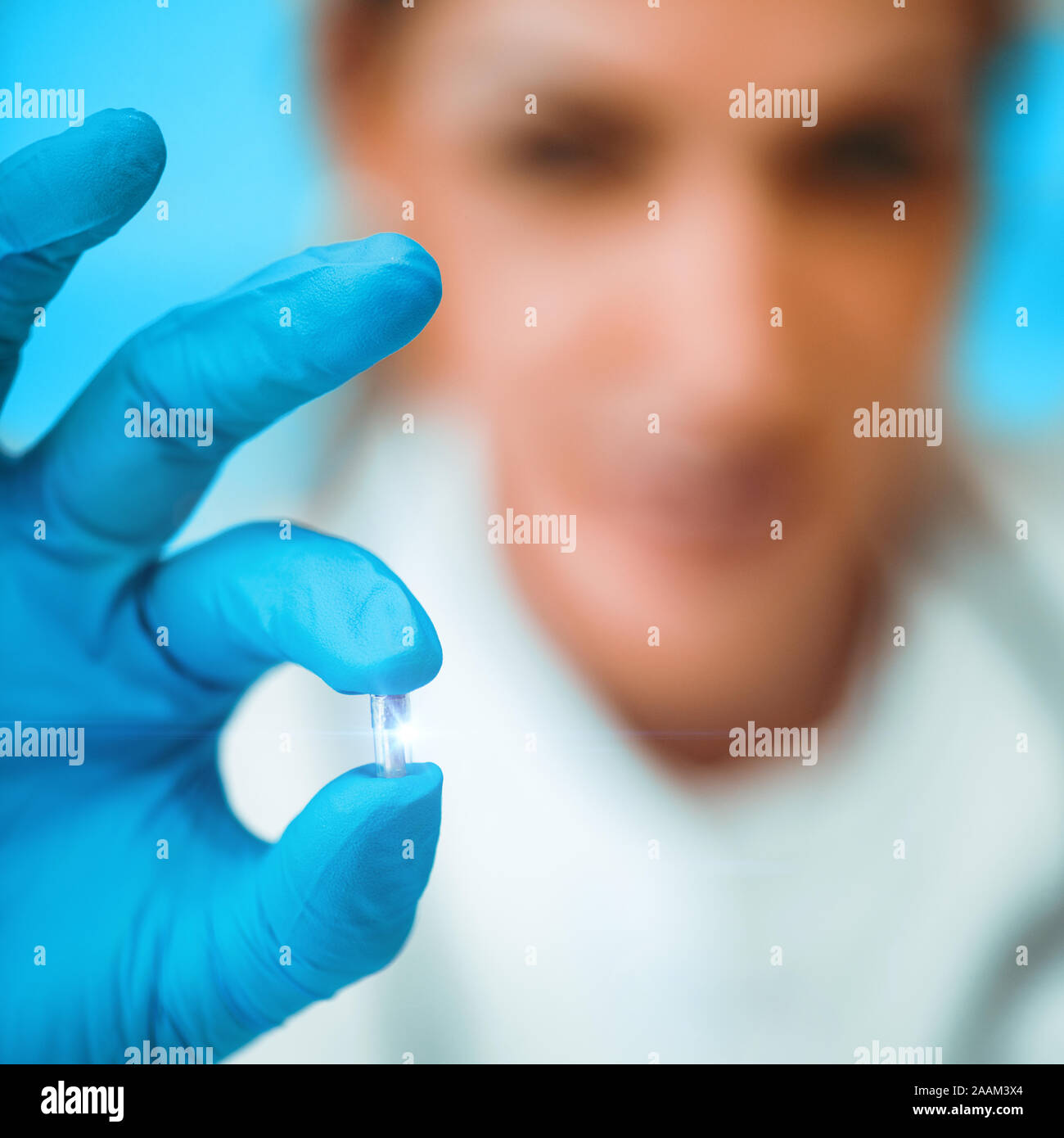 New medical technology chip implant Stock Photo - Alamy