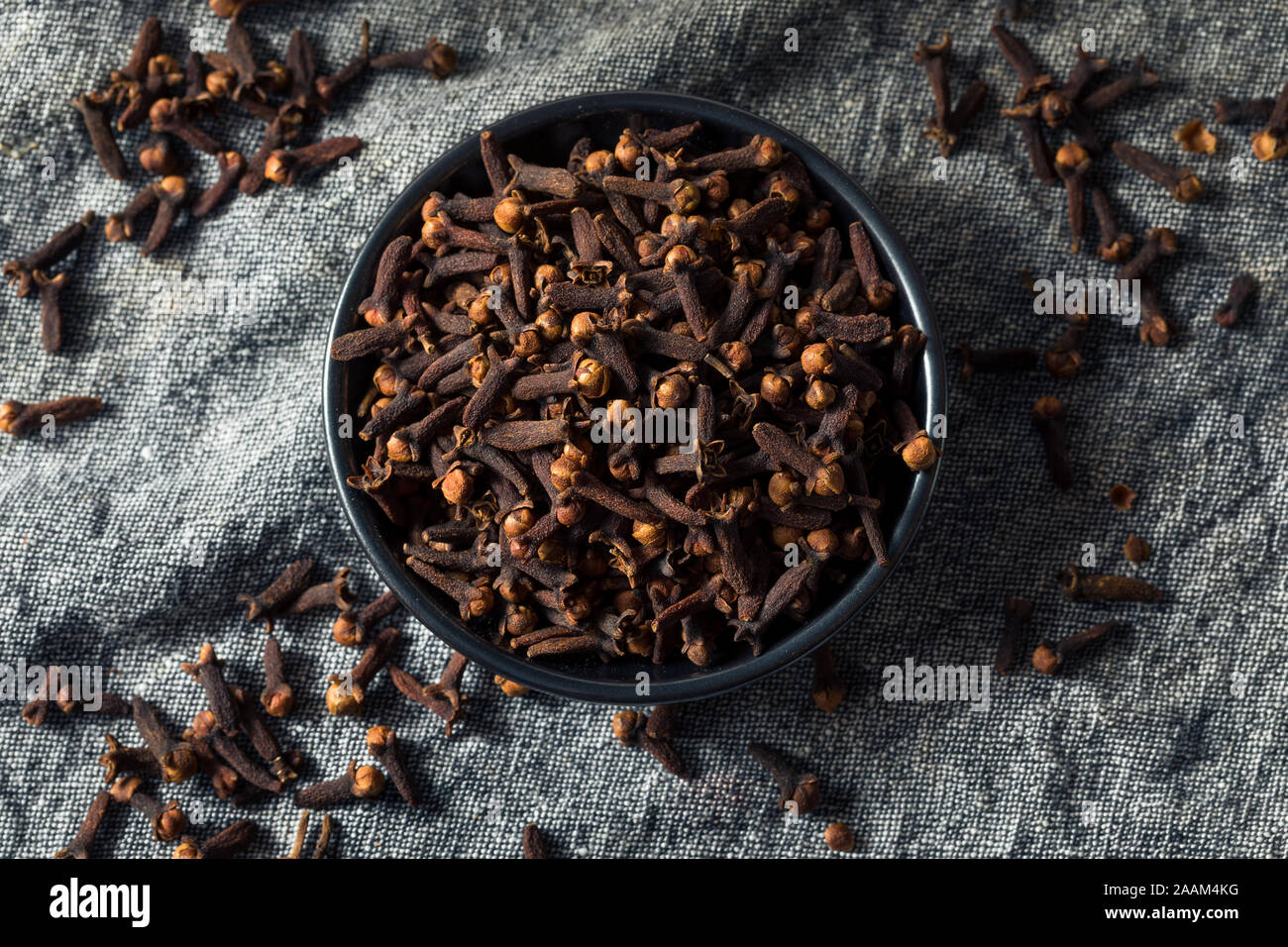 Dry Organic Clove Spice in a Bowl Stock Photo - Alamy