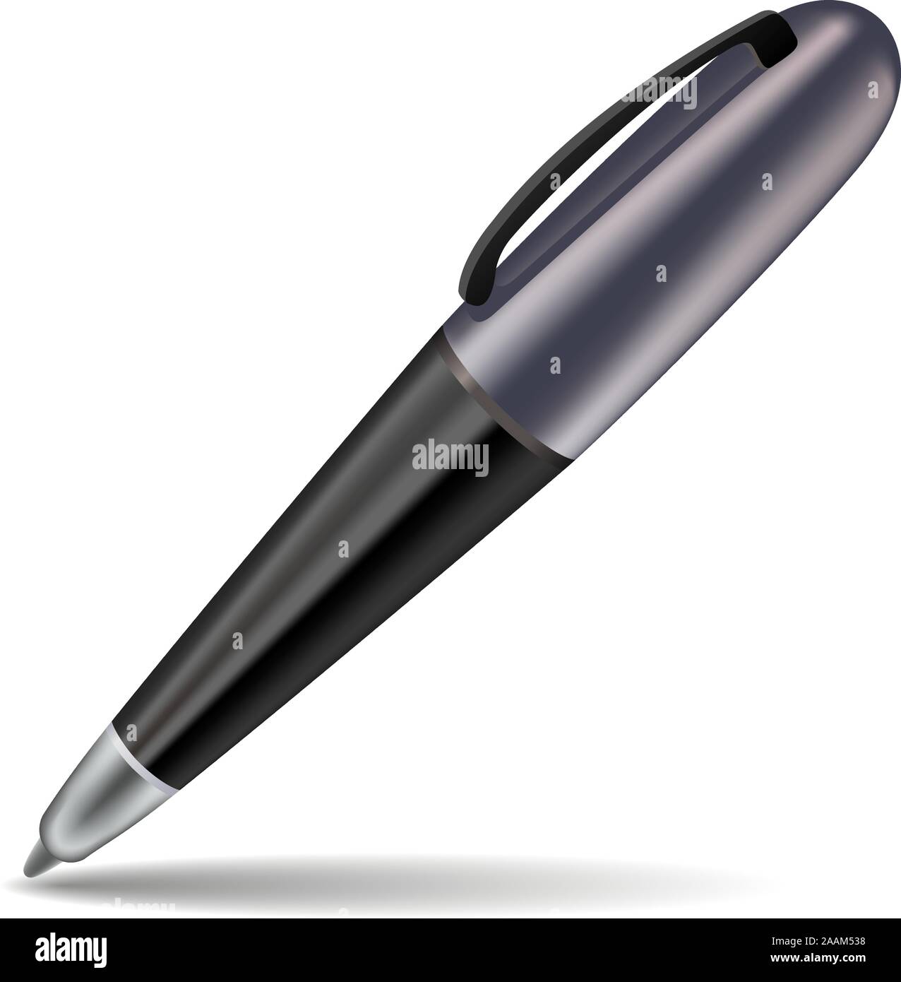 Ballpoint pen vector illustration Stock Vector Image & Art - Alamy