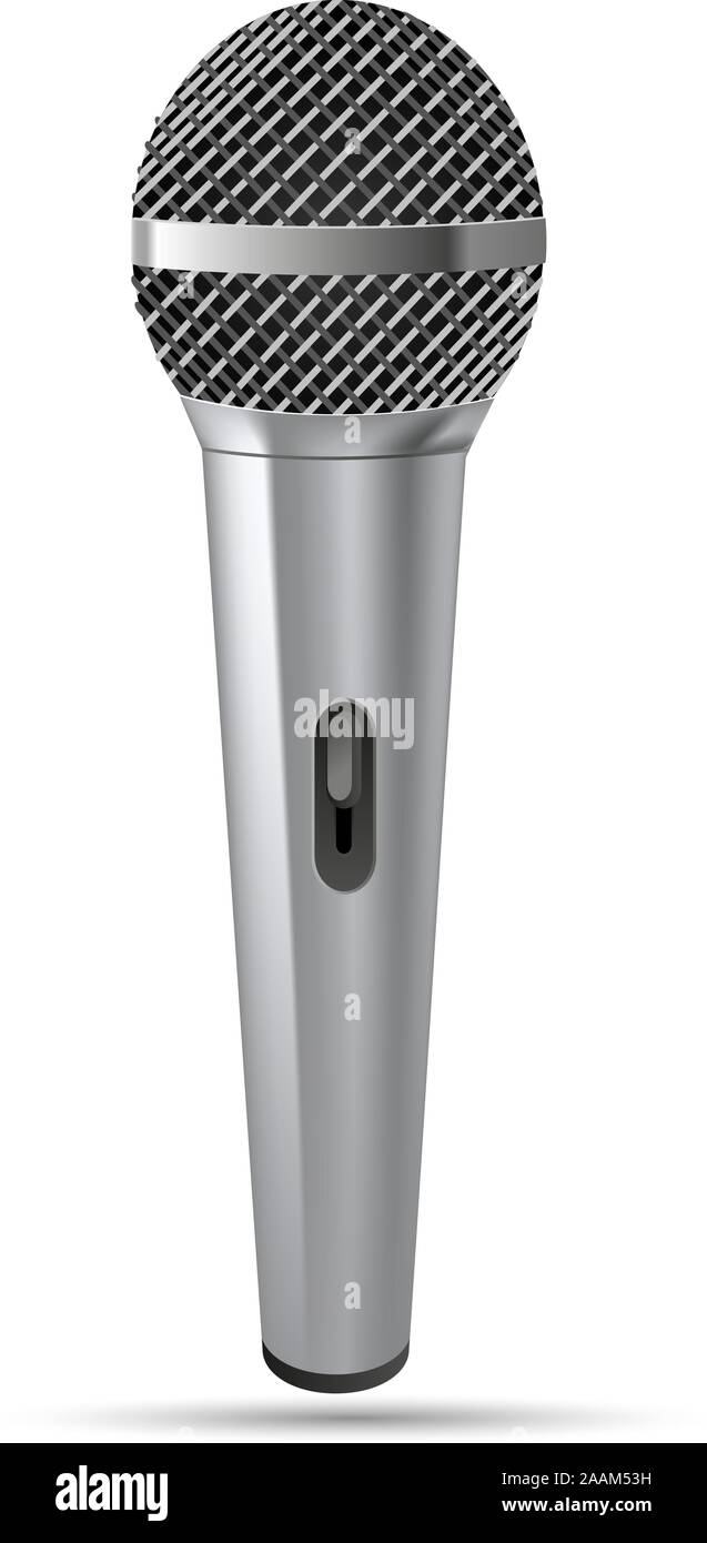 Microphone vector illustration Stock Vector Image & Art - Alamy