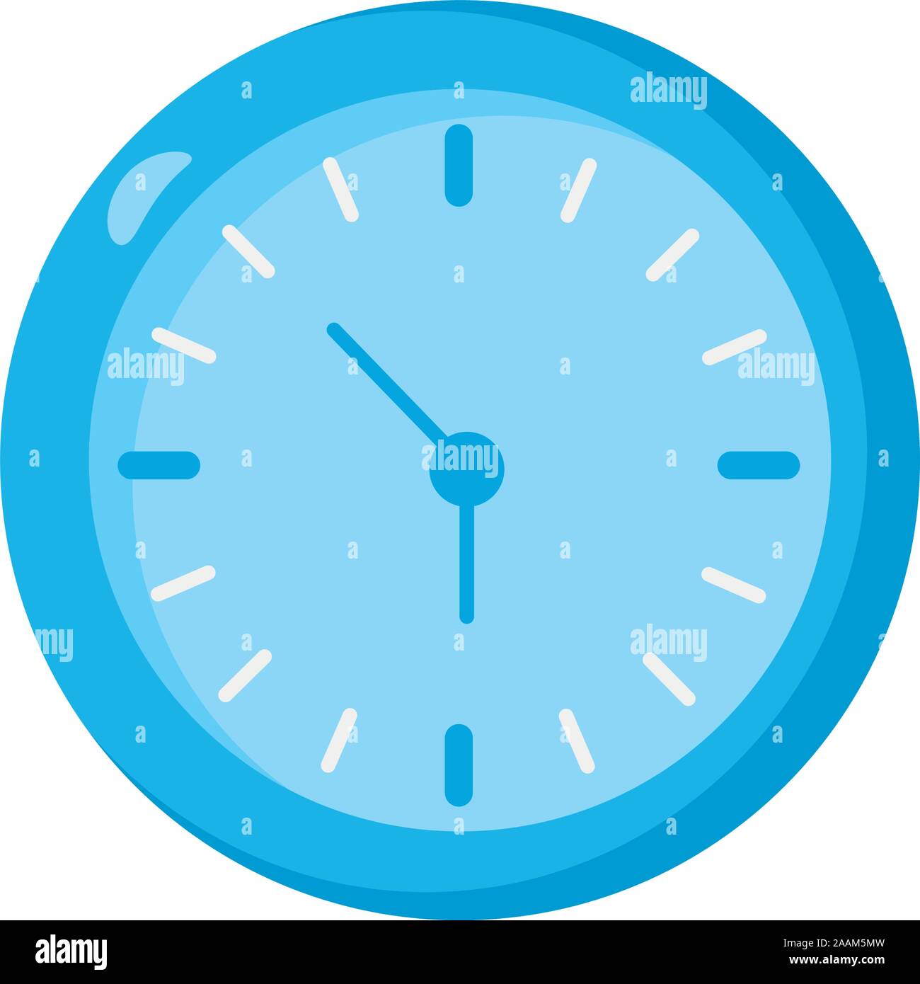 time clock watch isolated icon Stock Vector Image & Art - Alamy