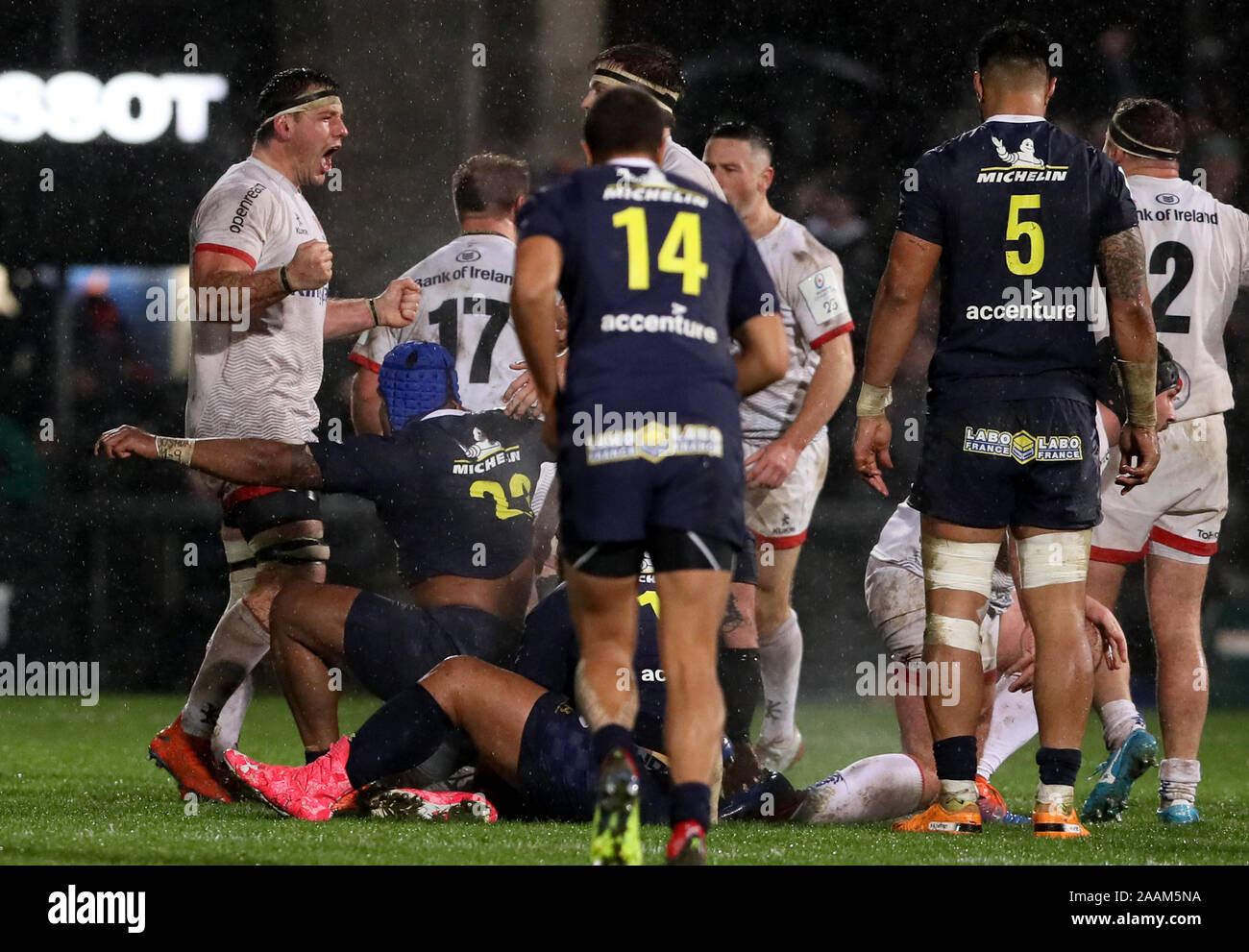 Ulster rugbys marcell coetzee hi-res stock photography and images - Alamy