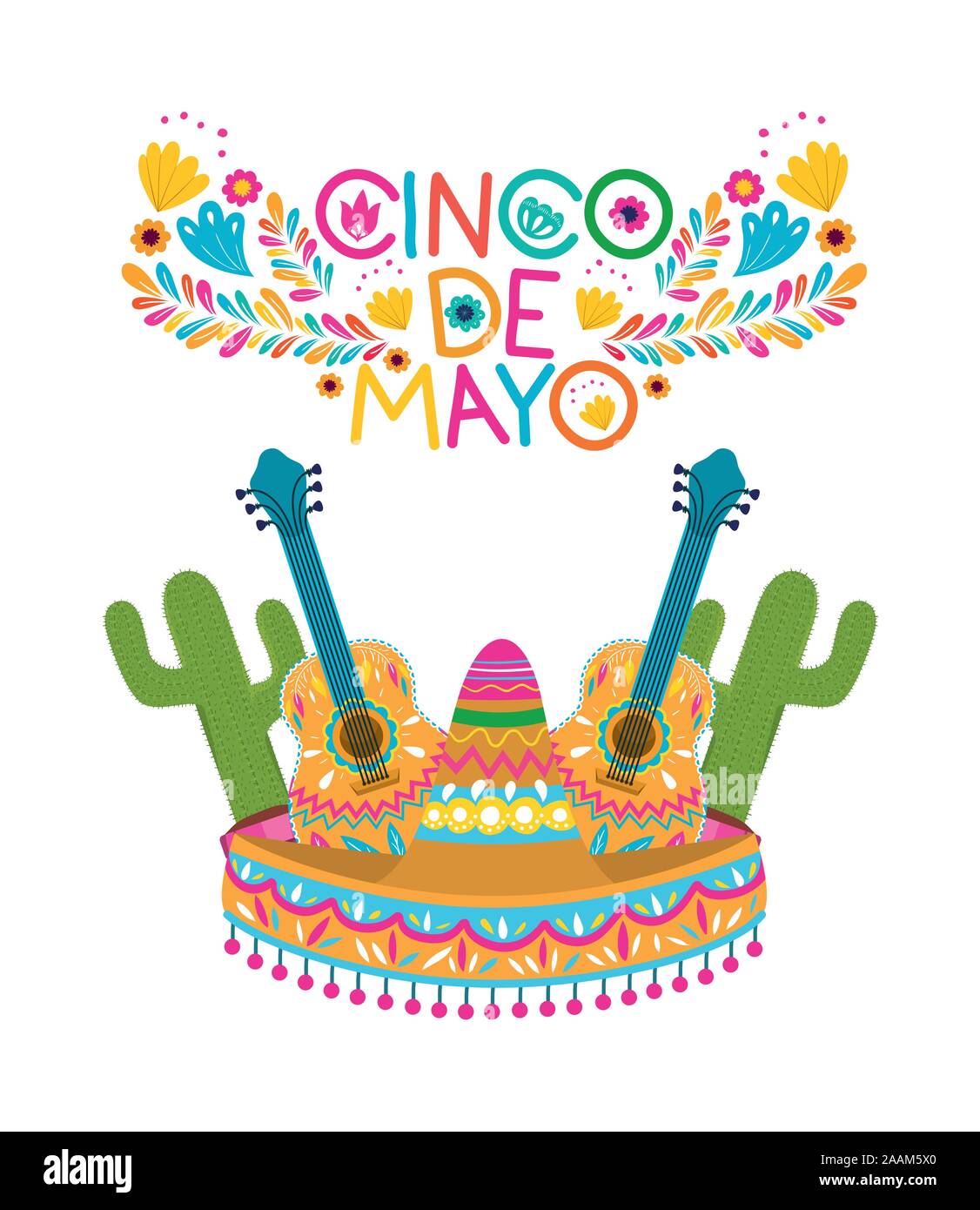 Cinco de mayo vector design Stock Vector Image & Art - Alamy