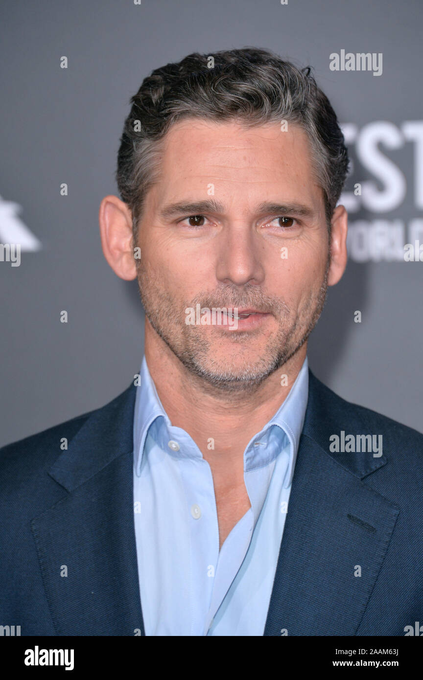 LOS ANGELES, CA - JANUARY 25, 2016: Actor Eric Bana at the premiere of ...