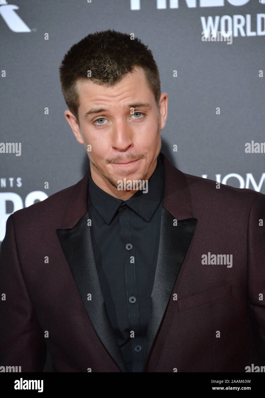 LOS ANGELES, CA - JANUARY 25, 2016: Actor Beau Knapp at the premiere of ...