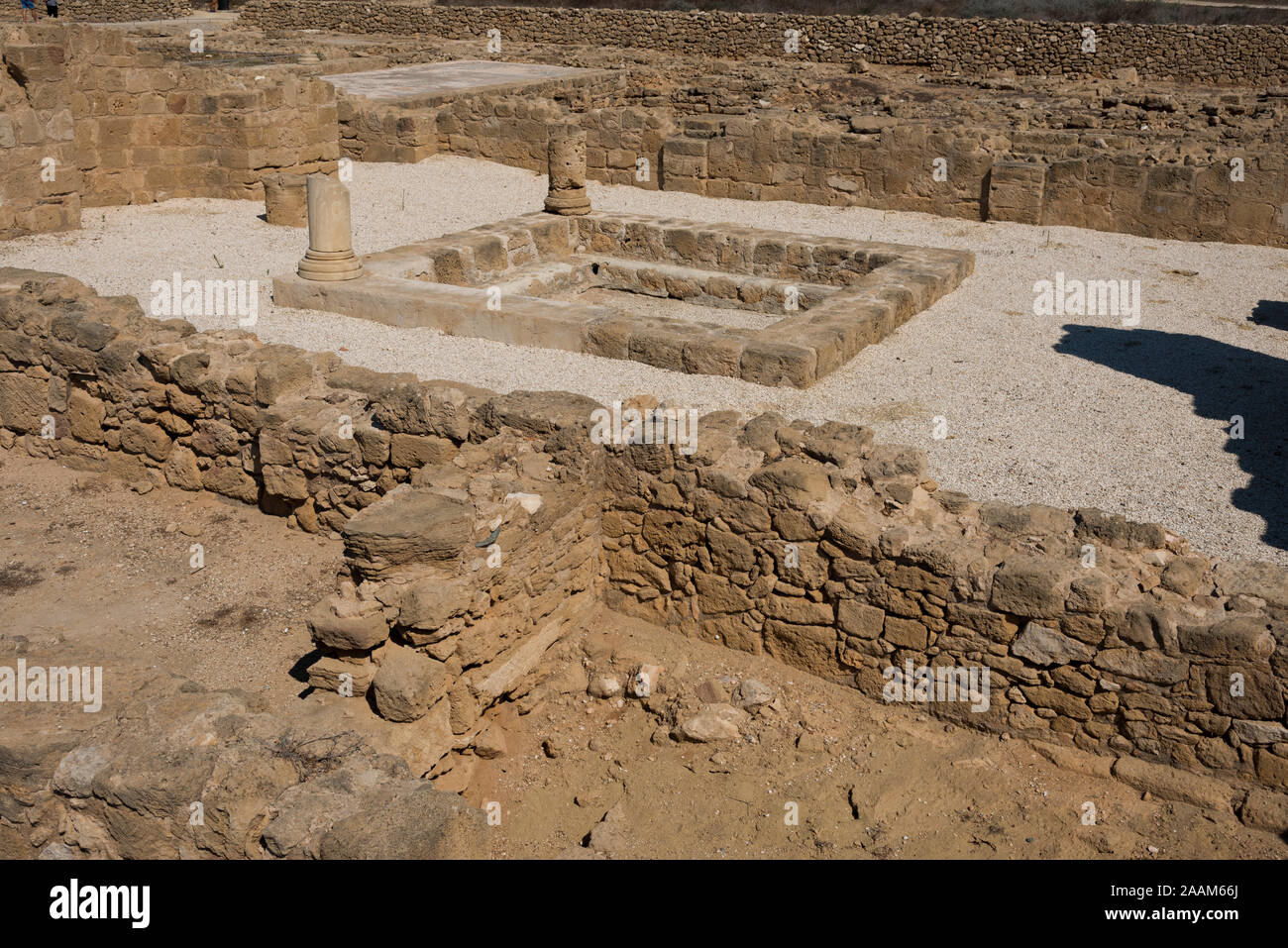 Paphos Archaeological Park, Kato Paphos, Cyprus Stock Photo - Alamy