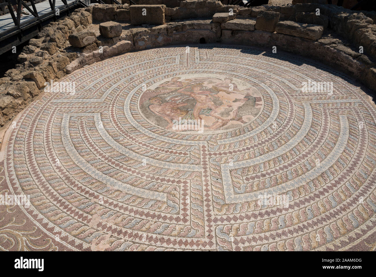 Paphos Archaeological Park, Kato Paphos, Cyprus Stock Photo - Alamy