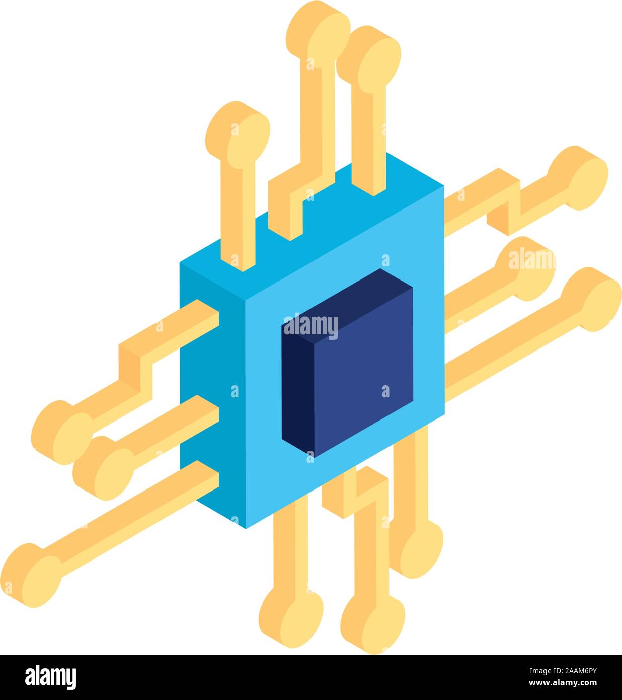 Chipset image Stock Vector Images - Alamy