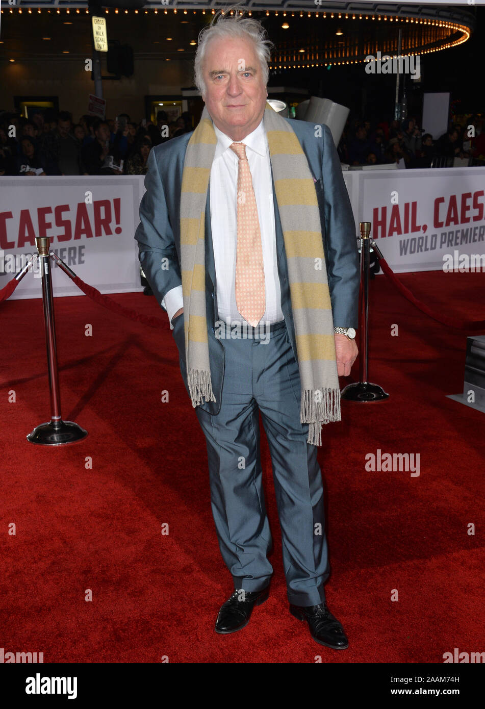 LOS ANGELES, CA - FEBRUARY 1, 2016: Actor Clement von Franckenstein at ...