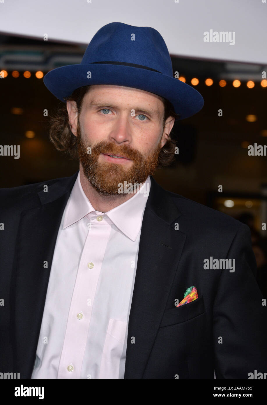 LOS ANGELES, CA - FEBRUARY 1, 2016: Patrick Carroll at the world ...