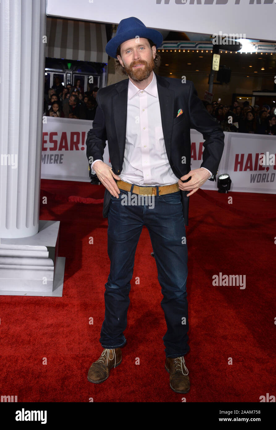 LOS ANGELES, CA - FEBRUARY 1, 2016: Patrick Carroll at the world ...