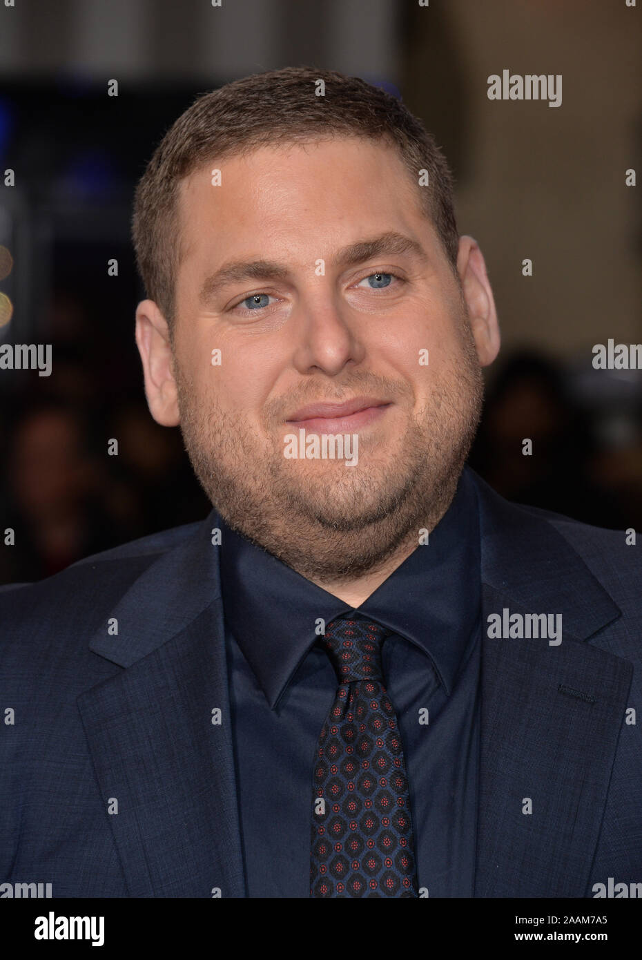 LOS ANGELES, CA - FEBRUARY 1, 2016: Actor Jonah Hill at the world ...