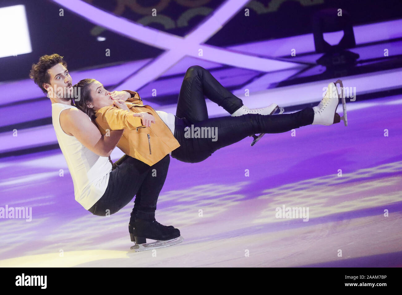 Cologne, Germany. 22nd Nov, 2019. Nadine Angerer, soccer world champion ...