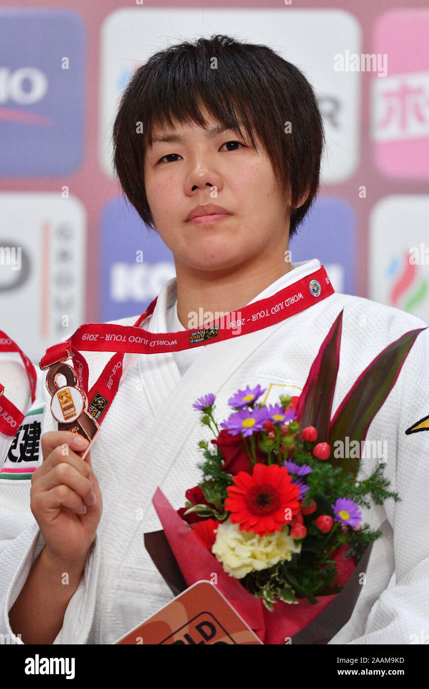 Osaka, Japan. Credit: MATSUO. 22nd Nov, 2019. Chishima Maeda (JPN) Judo ...
