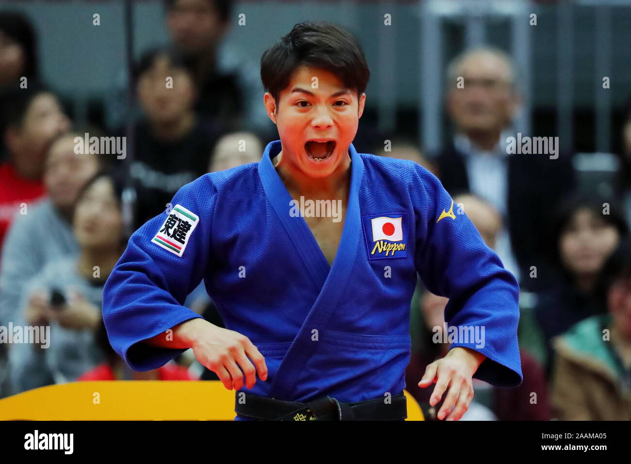 Osaka, Japan. 22nd Nov, 2019. ? Hifumi Abe (JPN) Judo : IJF Grand Slam Osaka 2018 International ...