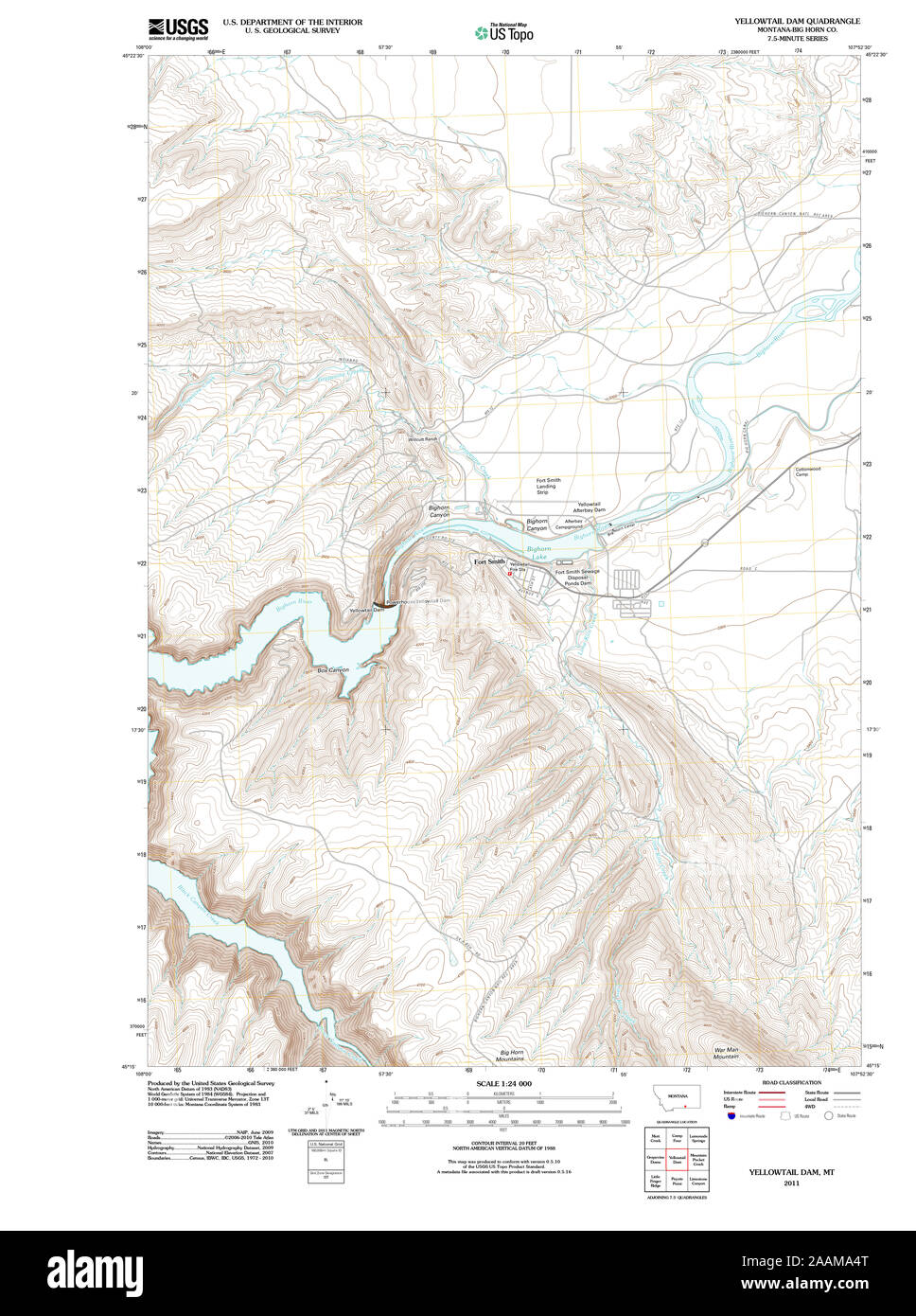 Yellowtail dam Cut Out Stock Images & Pictures - Alamy