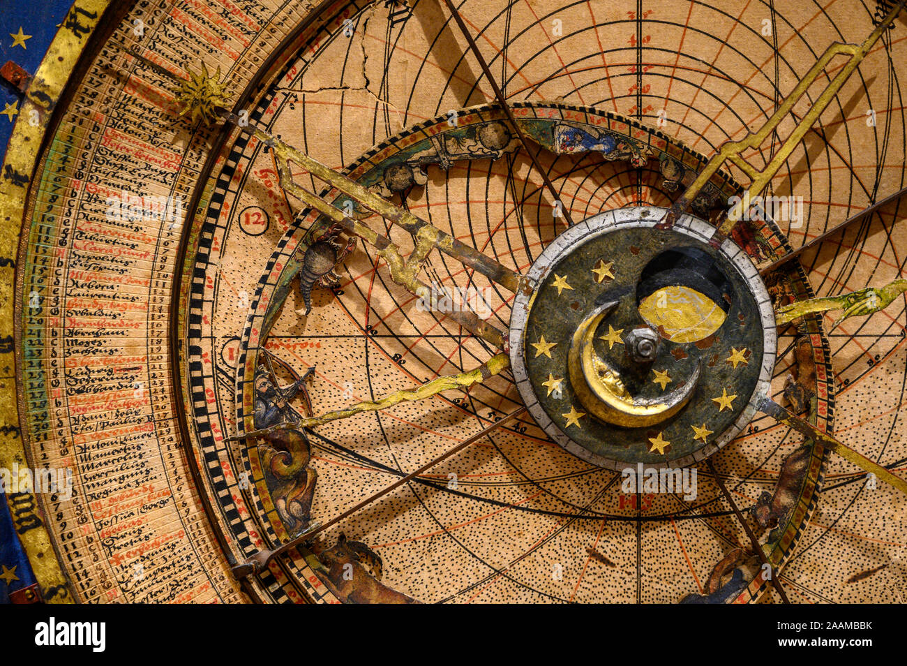 an ancient clock Stock Photo - Alamy