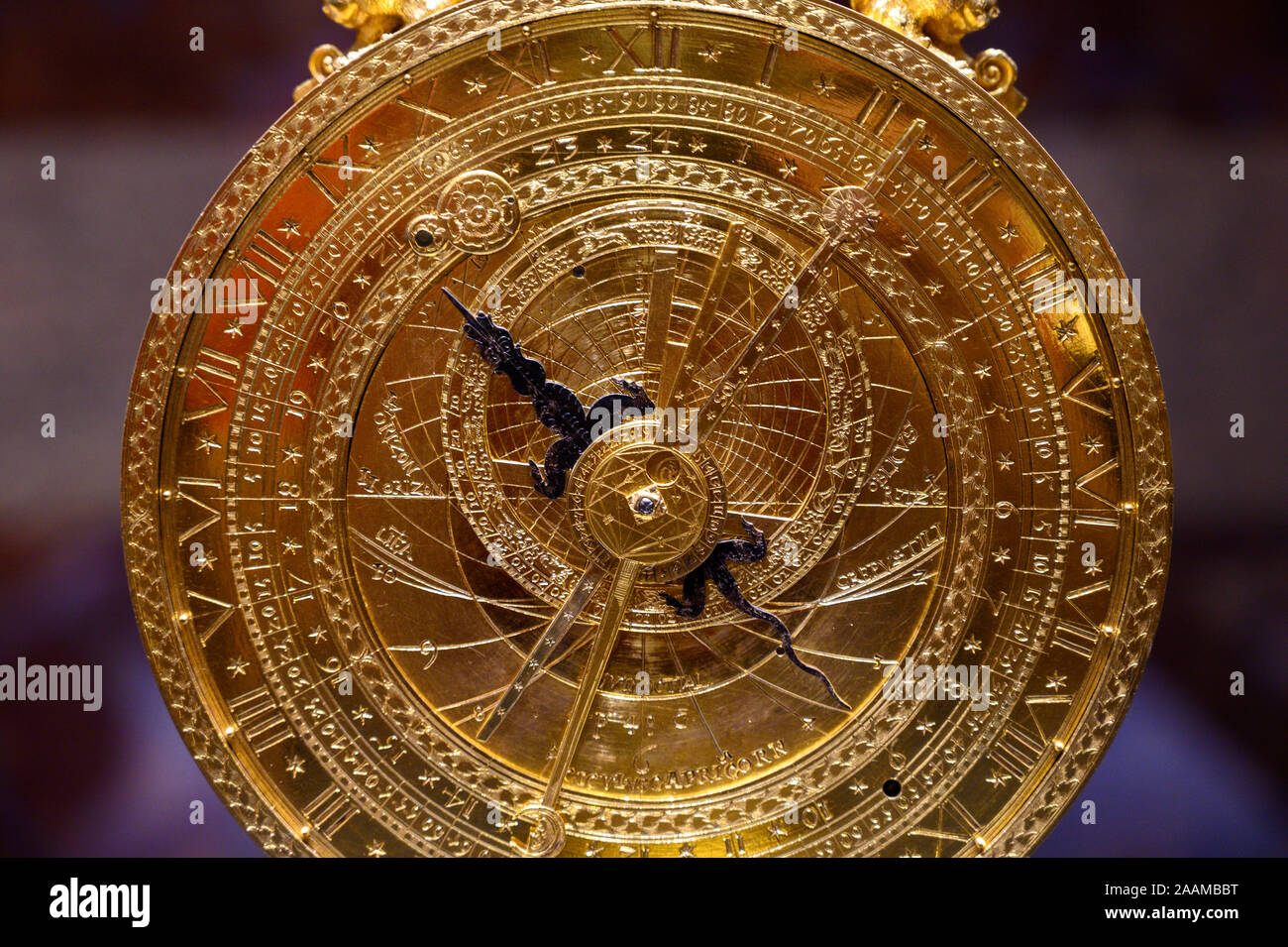 an ancient clock Stock Photo - Alamy