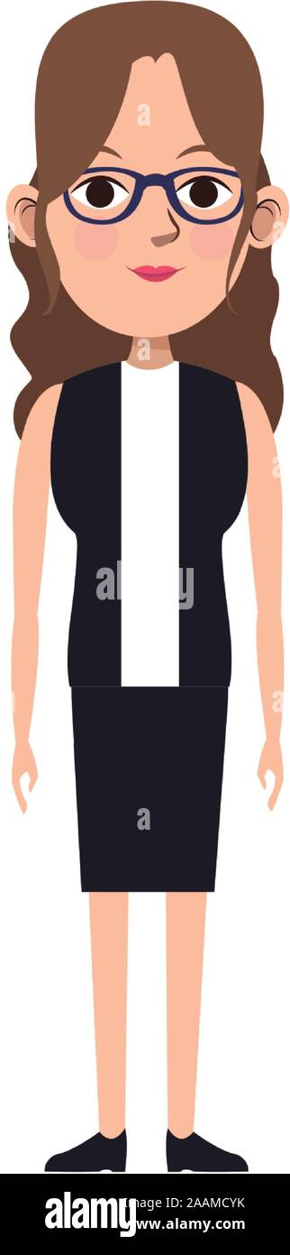 adult woman standing icon Stock Vector Image & Art - Alamy