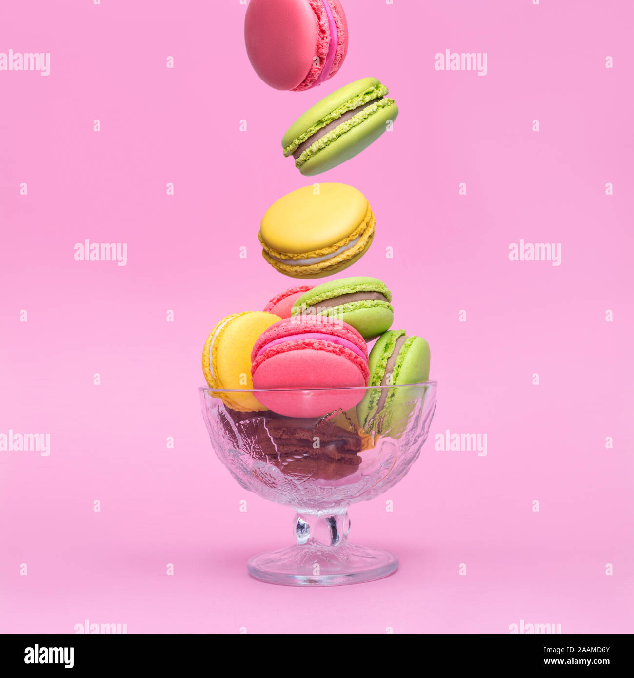 Flying Macarons High Resolution Stock Photography and Images - Alamy