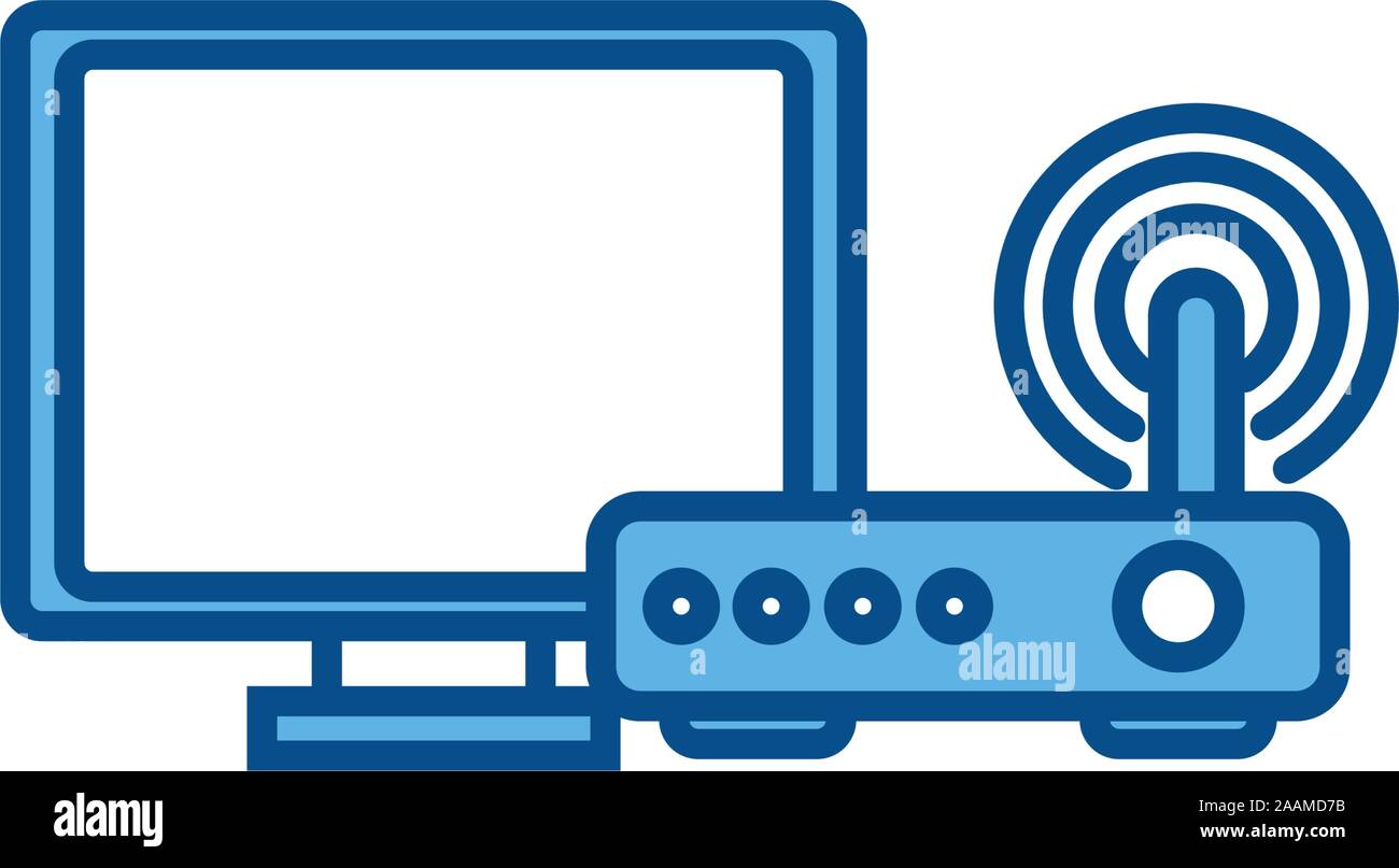 Media gateway Stock Vector Images - Alamy