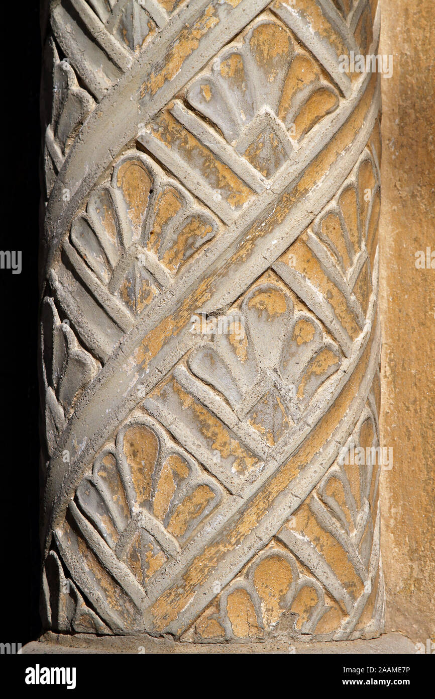 Facade decor at old Synagogue in Timisoara Stock Photo - Alamy