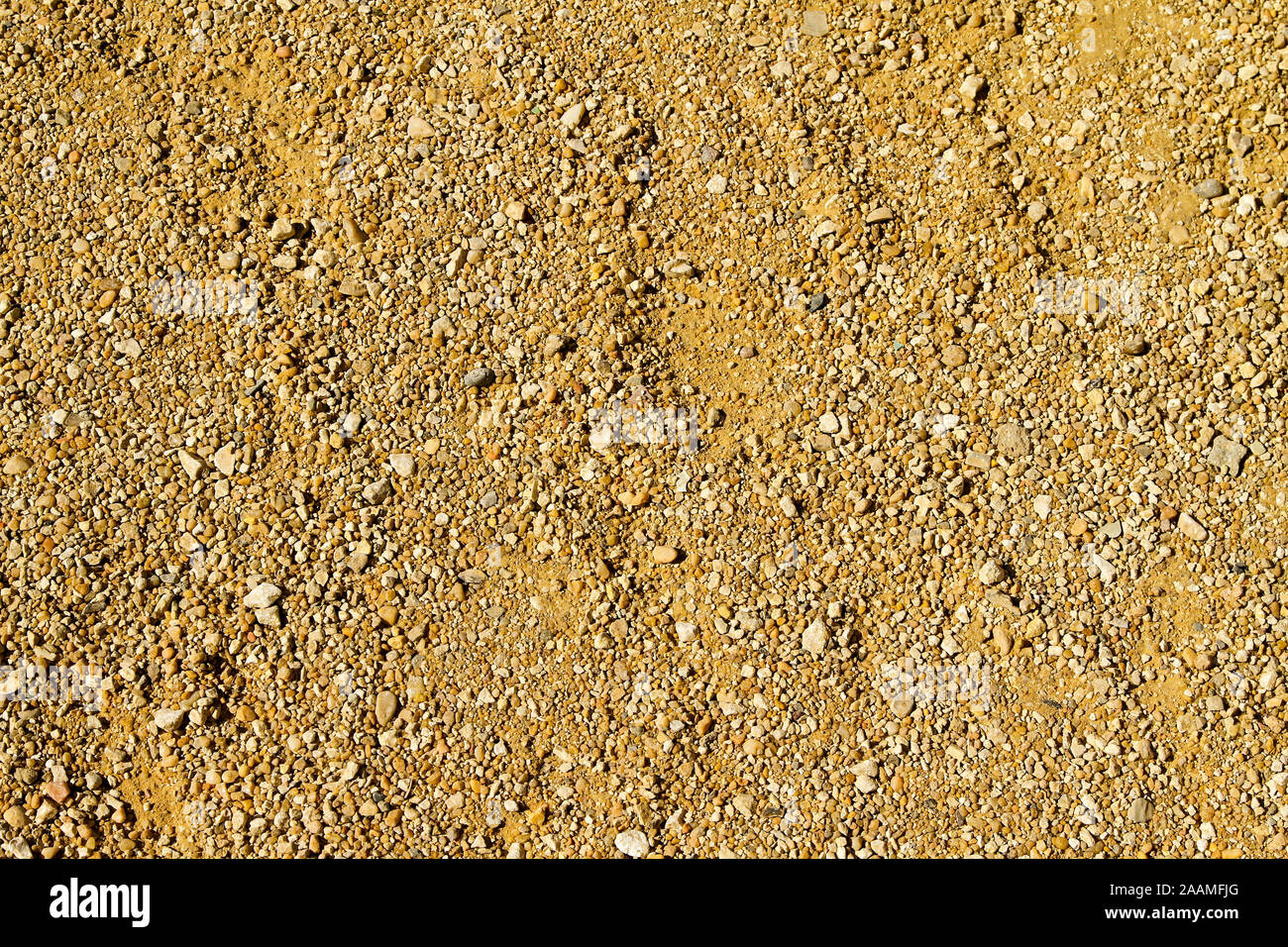 Gravel and pebbles in desert at sunny day Stock Photo - Alamy