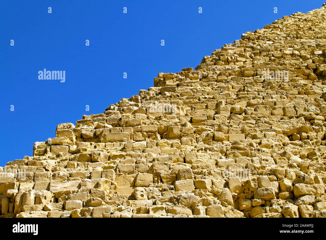 Edge line of great pyramid in Egypt Stock Photo - Alamy