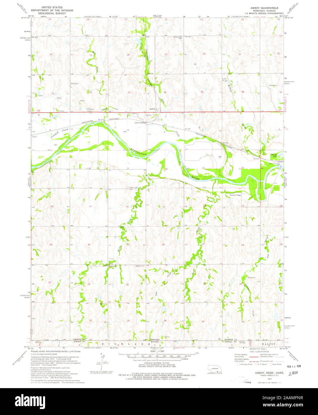 Map of amboy Cut Out Stock Images & Pictures - Alamy