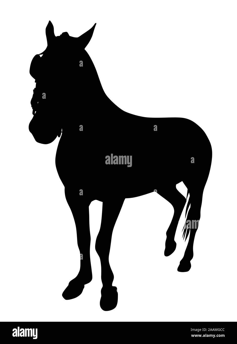 Petting horse Cut Out Stock Images & Pictures - Alamy