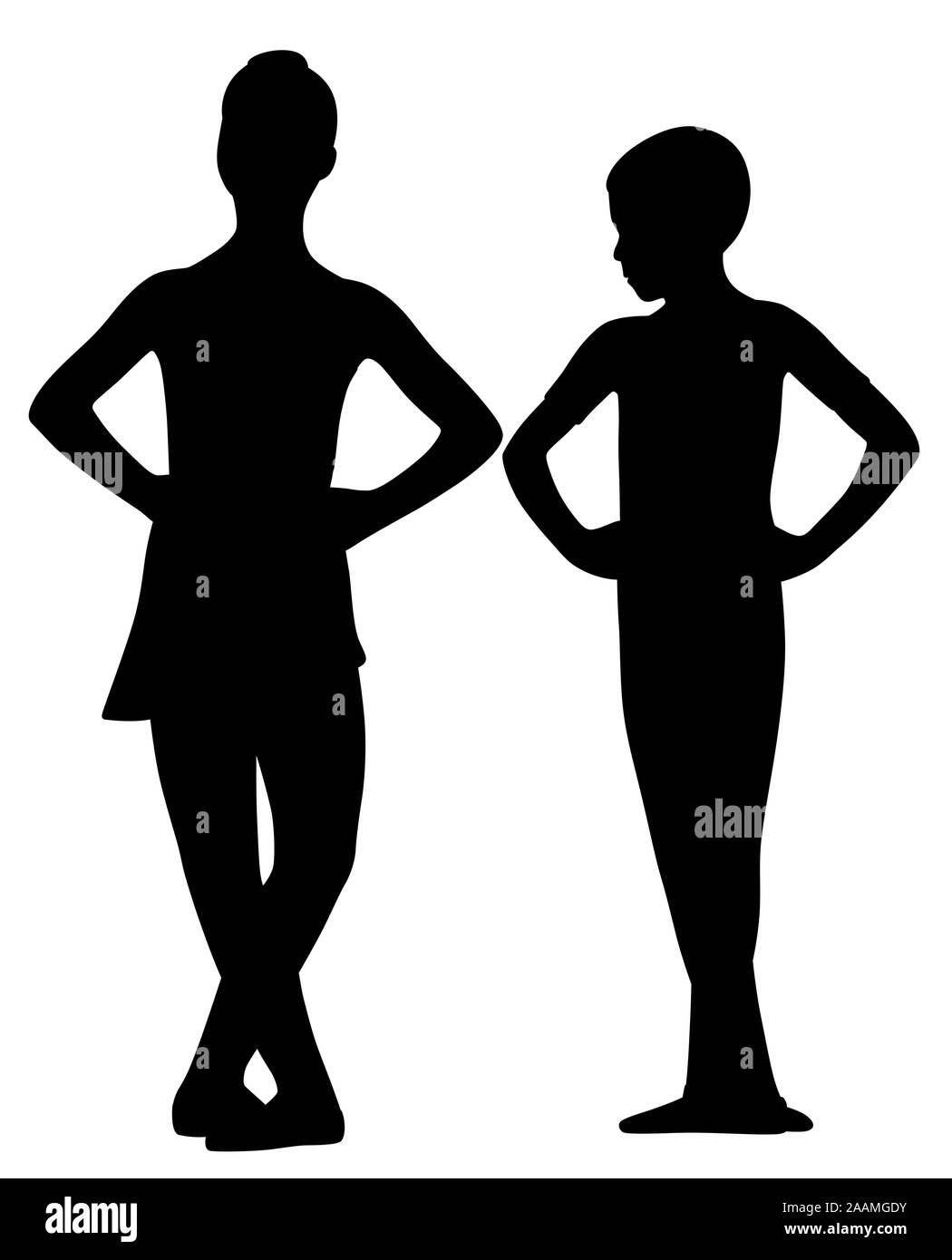 Theater legs crossed Stock Vector Images - Alamy