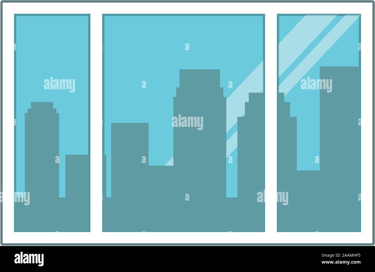 Inside the modern buildings Stock Vector Images - Alamy