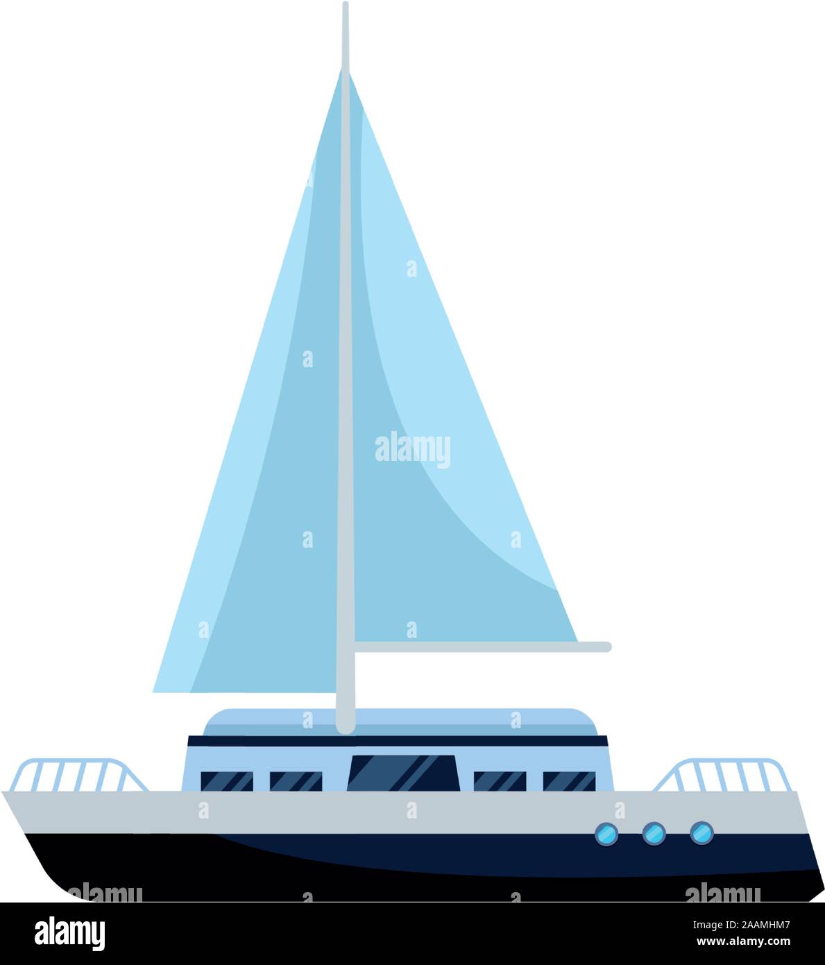 sailboat icon image, flat design Stock Vector Image & Art - Alamy