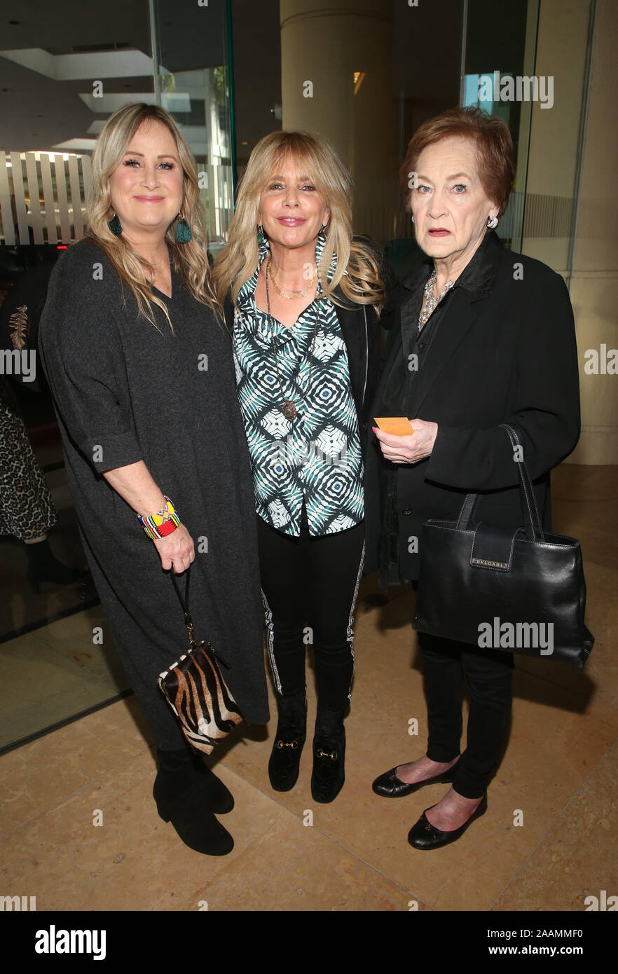 Beverly Hills, Ca. 22nd Nov, 2019. Rosanna Arquette, Kelly Stone ...