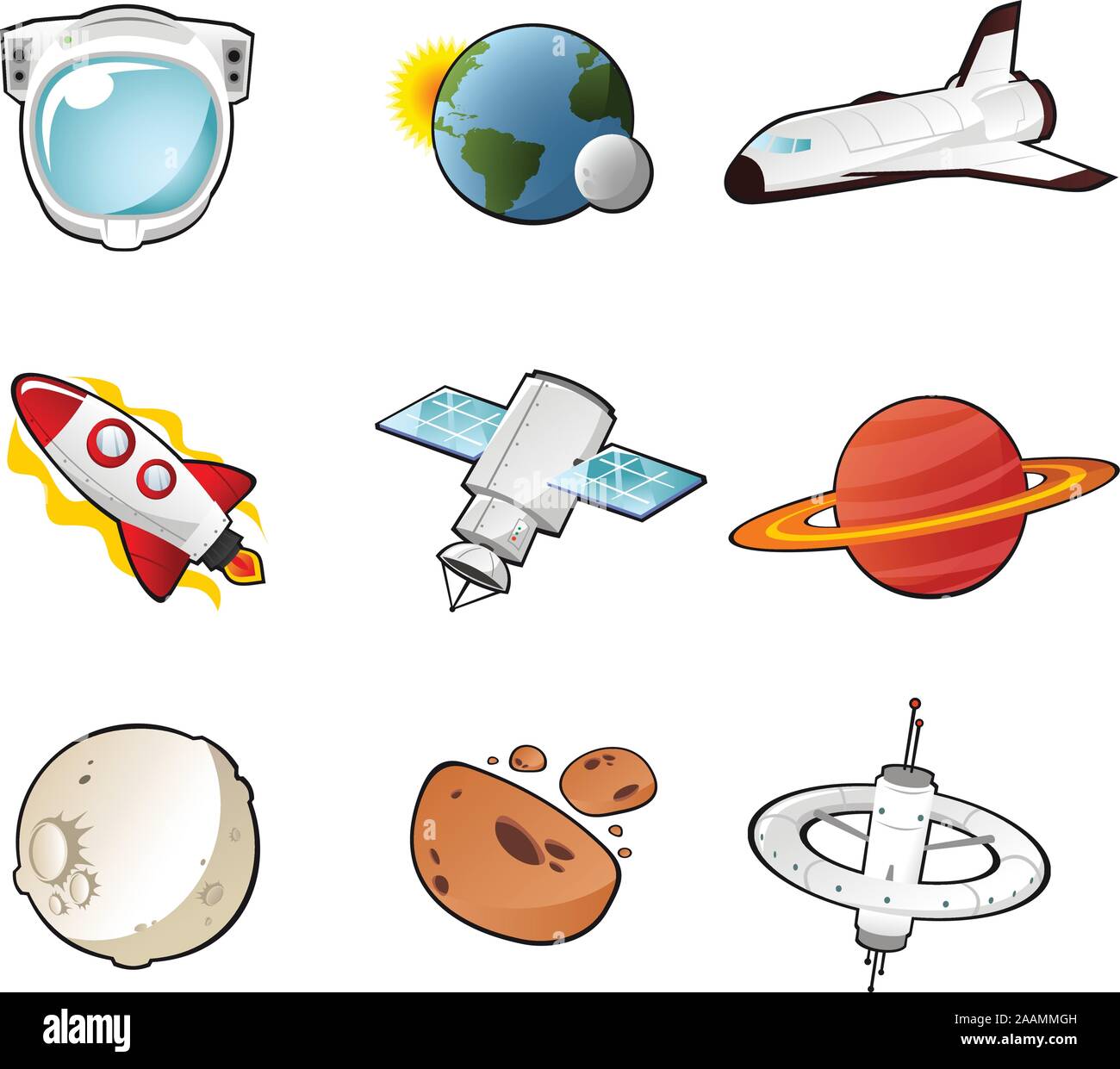 Space Science Clipart