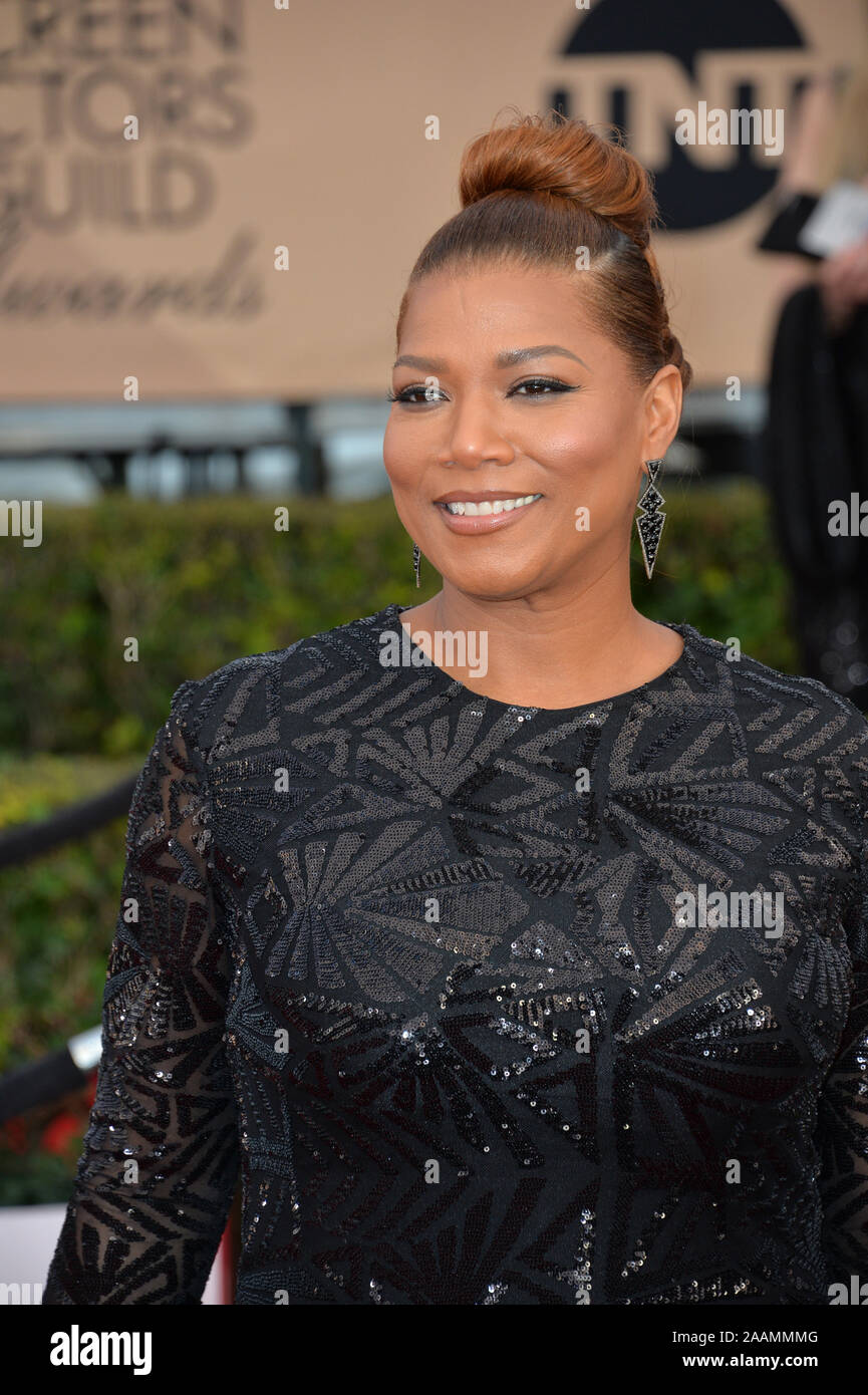 LOS ANGELES, CA - JANUARY 30, 2016: Actress Queen Latifah at the 22nd ...