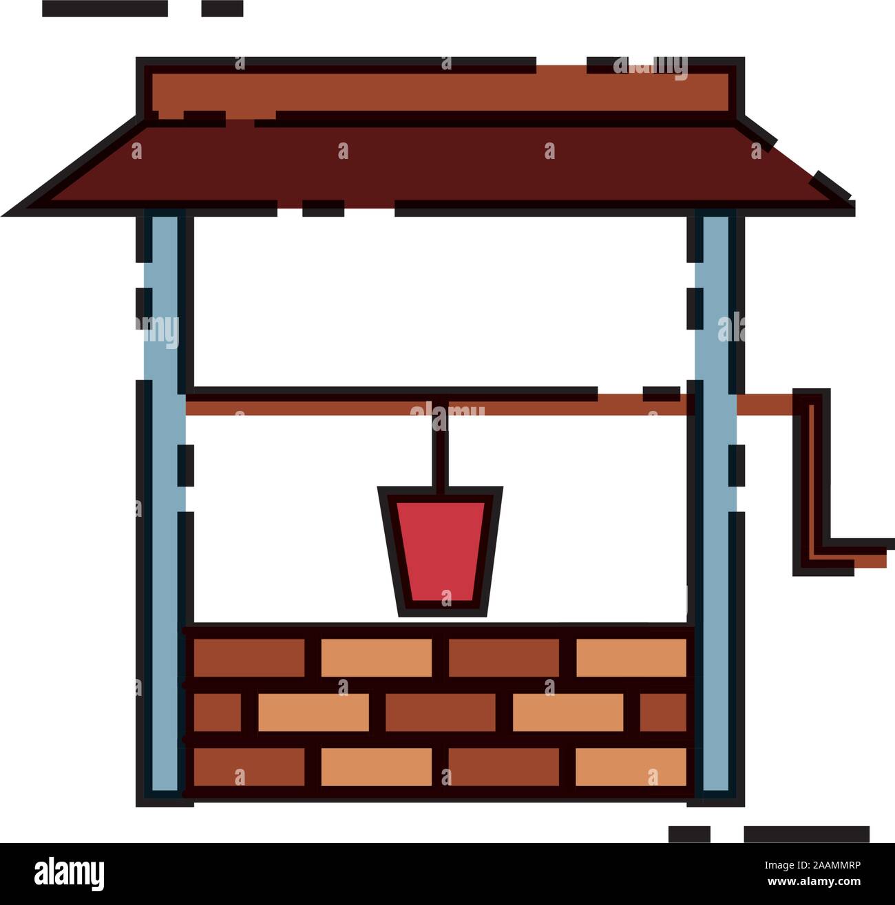 Water well design, Farm utensil nature rural farming harvest ...