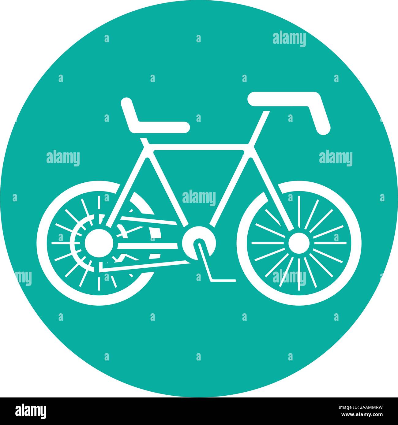 cycle icon design, Vehicle bicycle bike lifestyle sport and ...