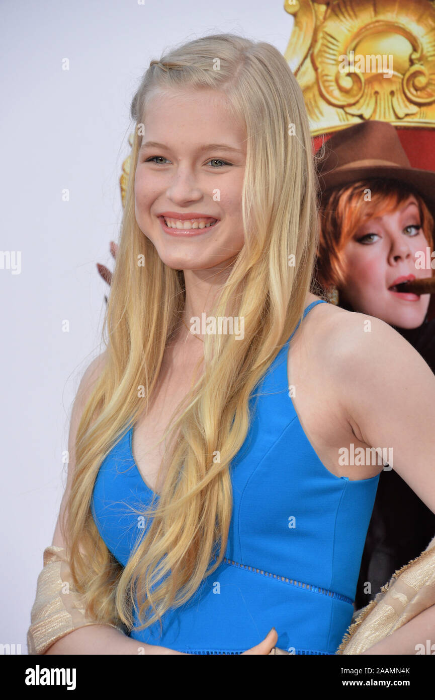 LOS ANGELES, CA - MARCH 28, 2016: Eva Peterson at the premiere for her ...