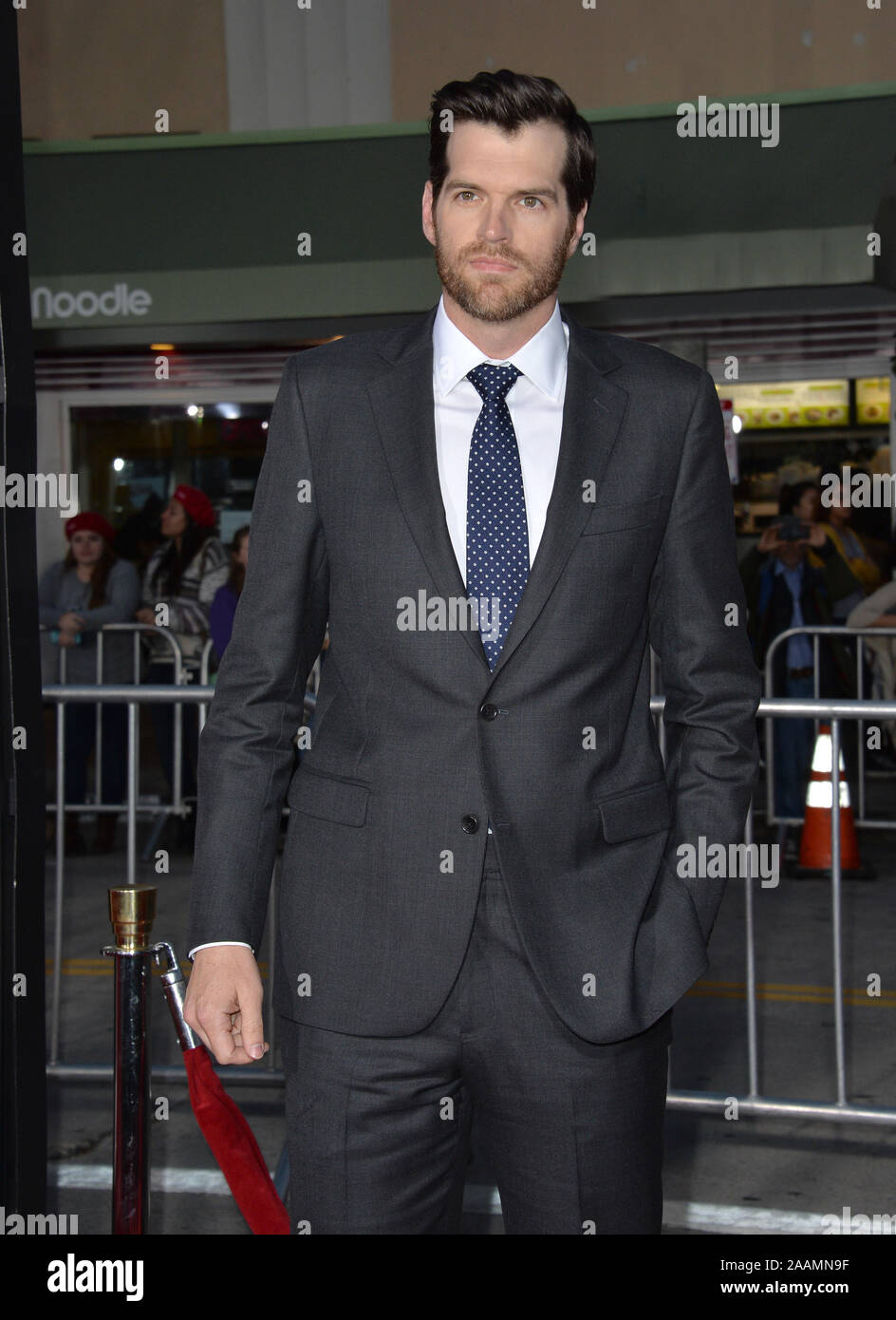 LOS ANGELES, CA - MARCH 28, 2016: Timothy Simons at the premiere for ...
