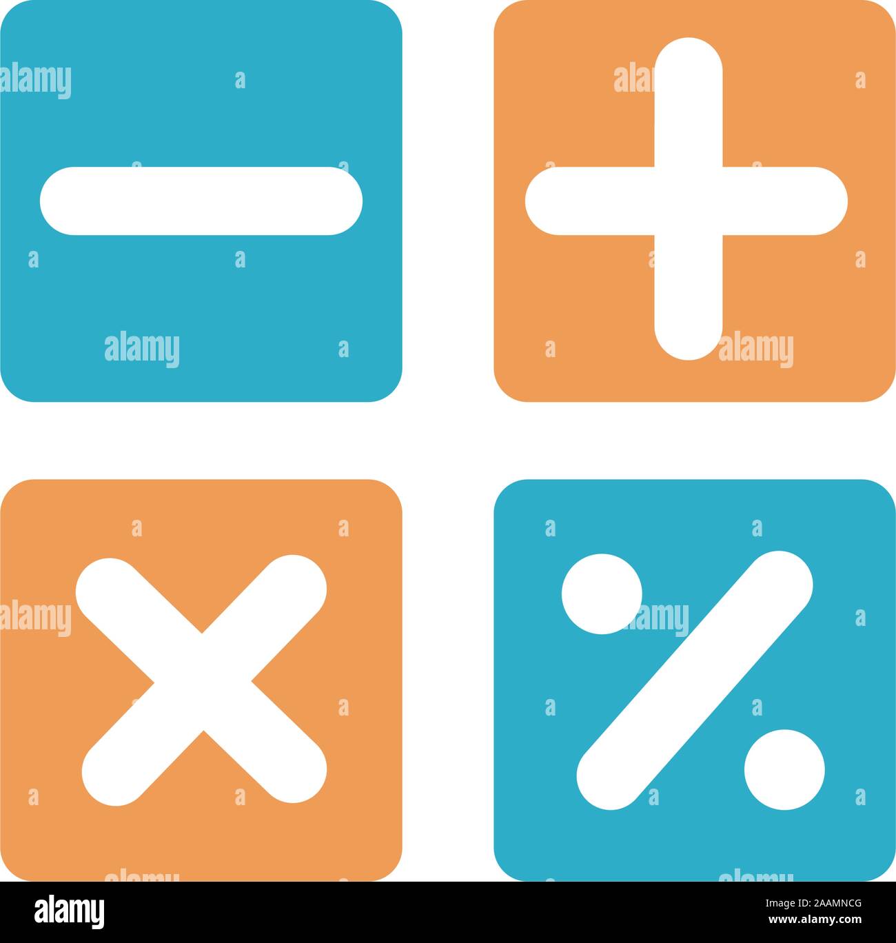 Addition multiplication Stock Vector Images - Alamy