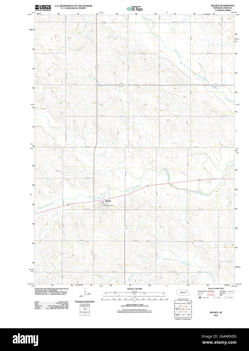 Belden map hi-res stock photography and images - Alamy