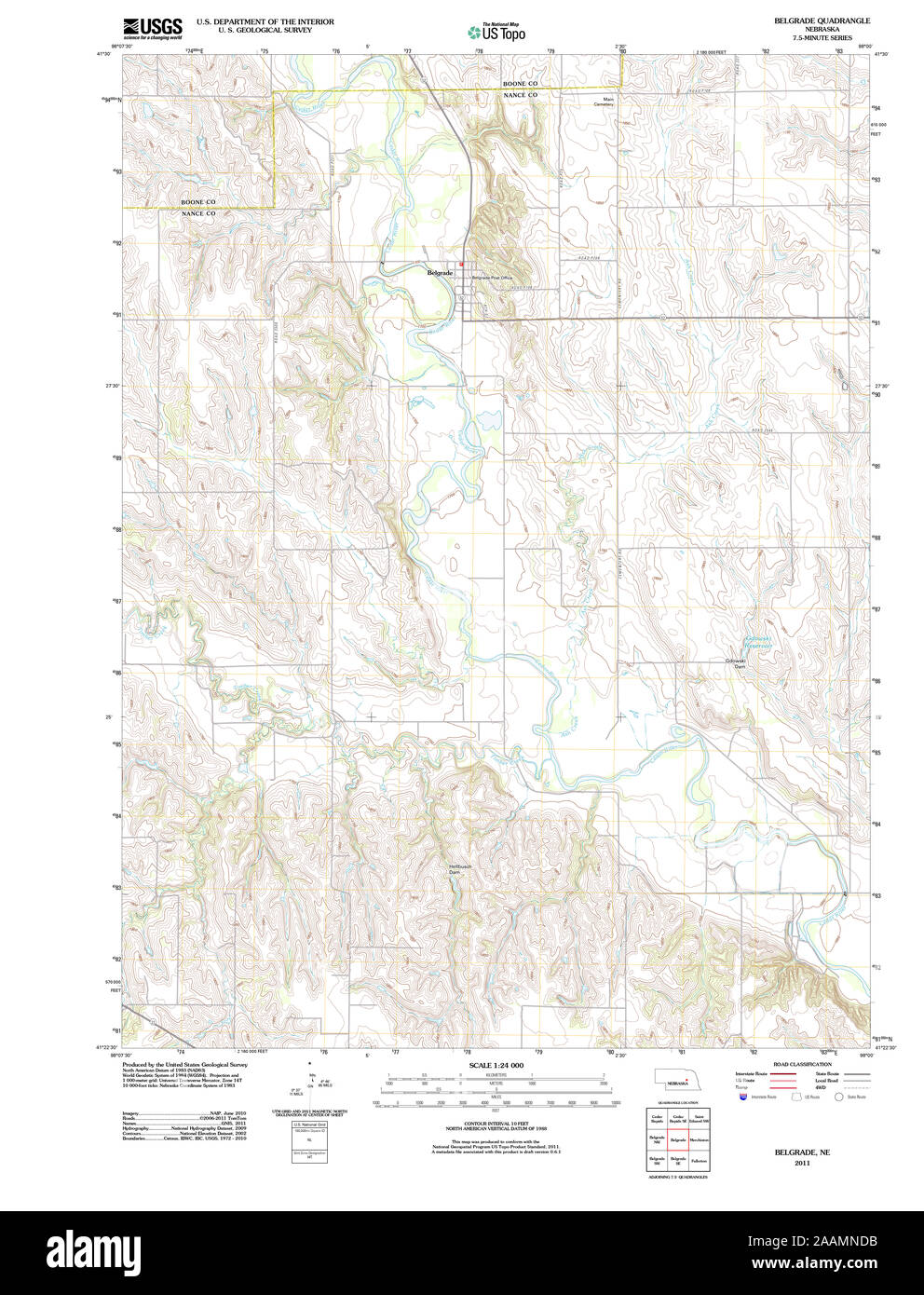 Belgrade maps hi-res stock photography and images - Alamy