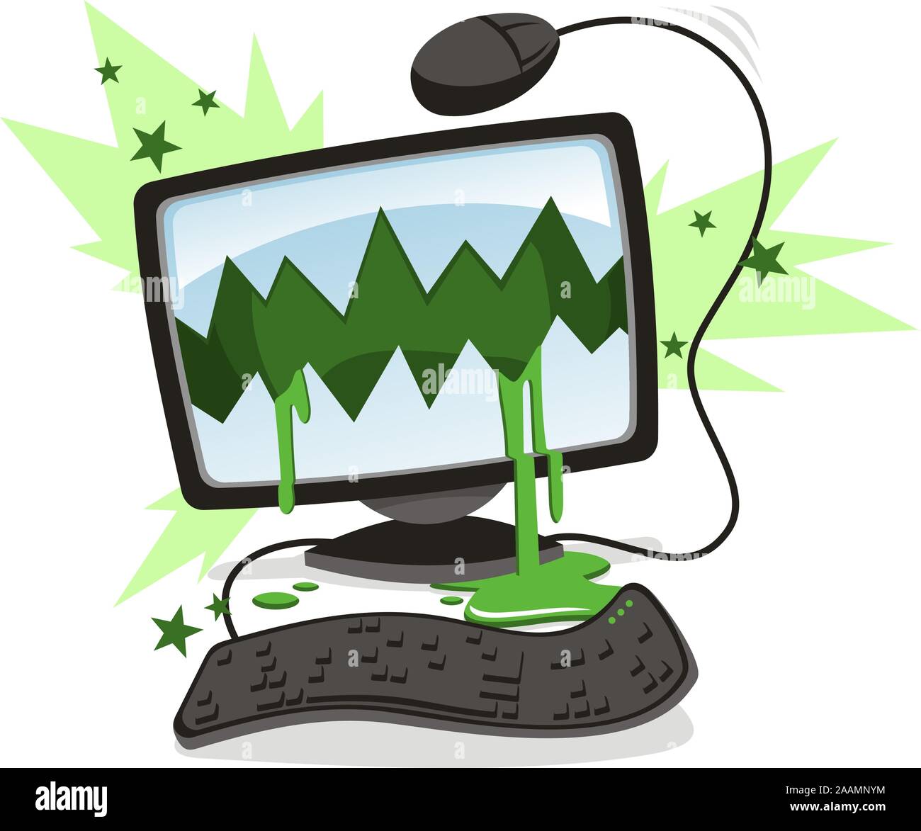 Demonic possession Stock Vector Images - Alamy