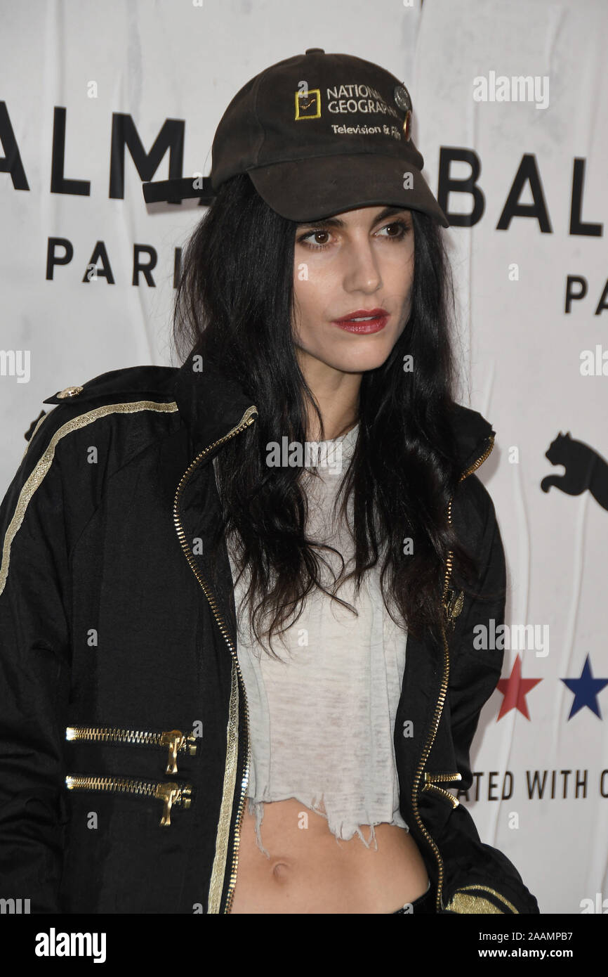 Langley Fox Hemingway at the PUMA x Balmain LA Launch Event held at ...