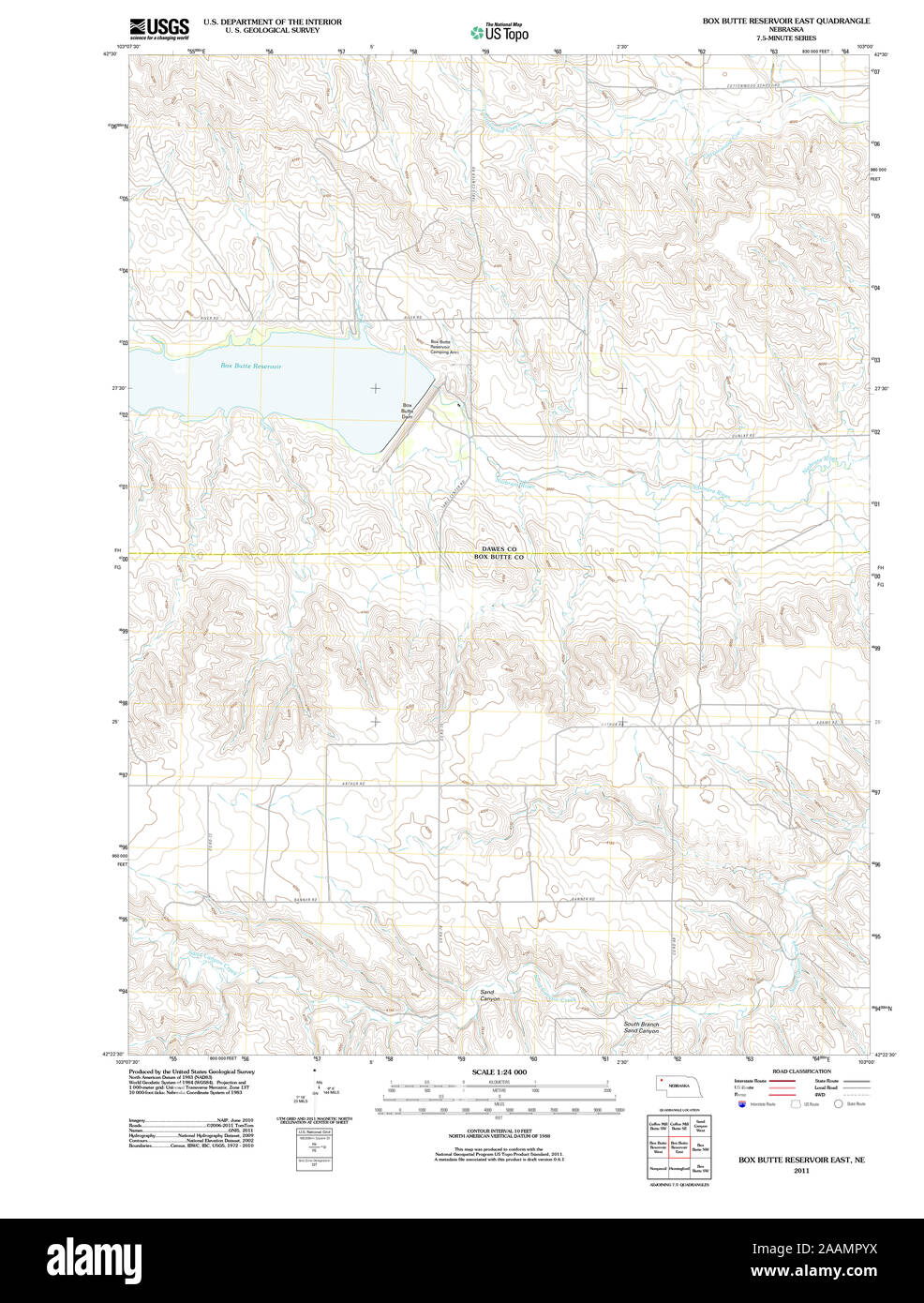 Box butte reservoir hi-res stock photography and images - Alamy